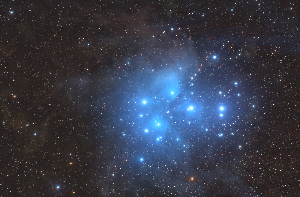 Pleiades - The 7 Sisters | Telescope Live
